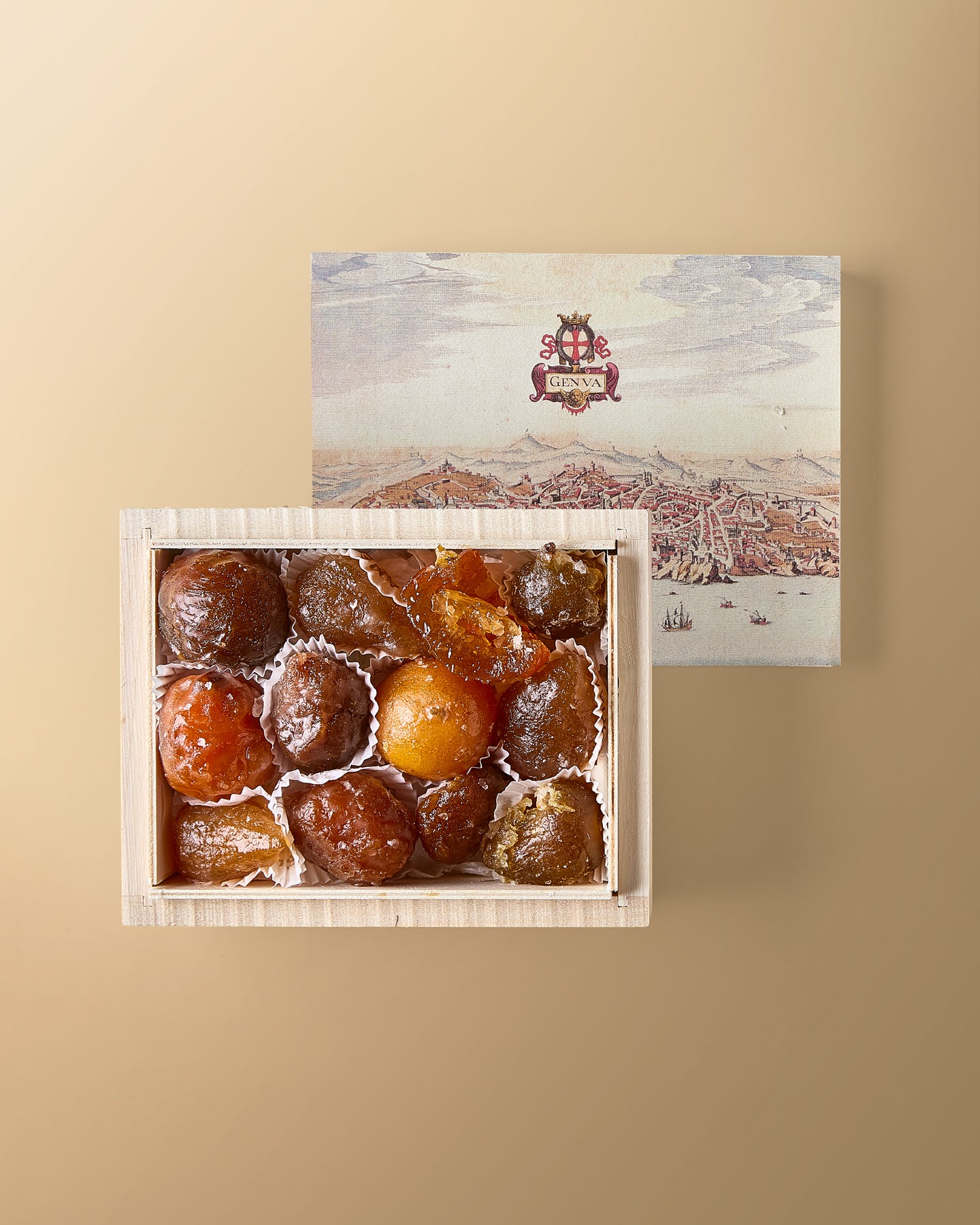 Glazed Candied Fruits in a Wooden Box – ROMANENGO