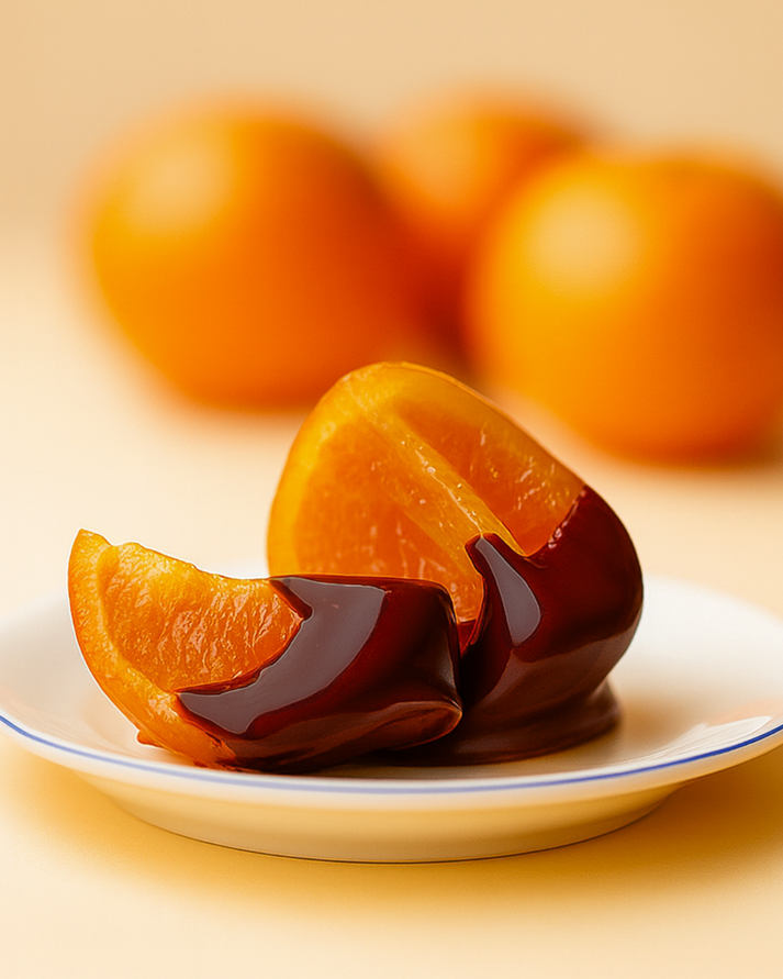 Candied Clementines Coated with Dark Chocolate – ROMANENGO